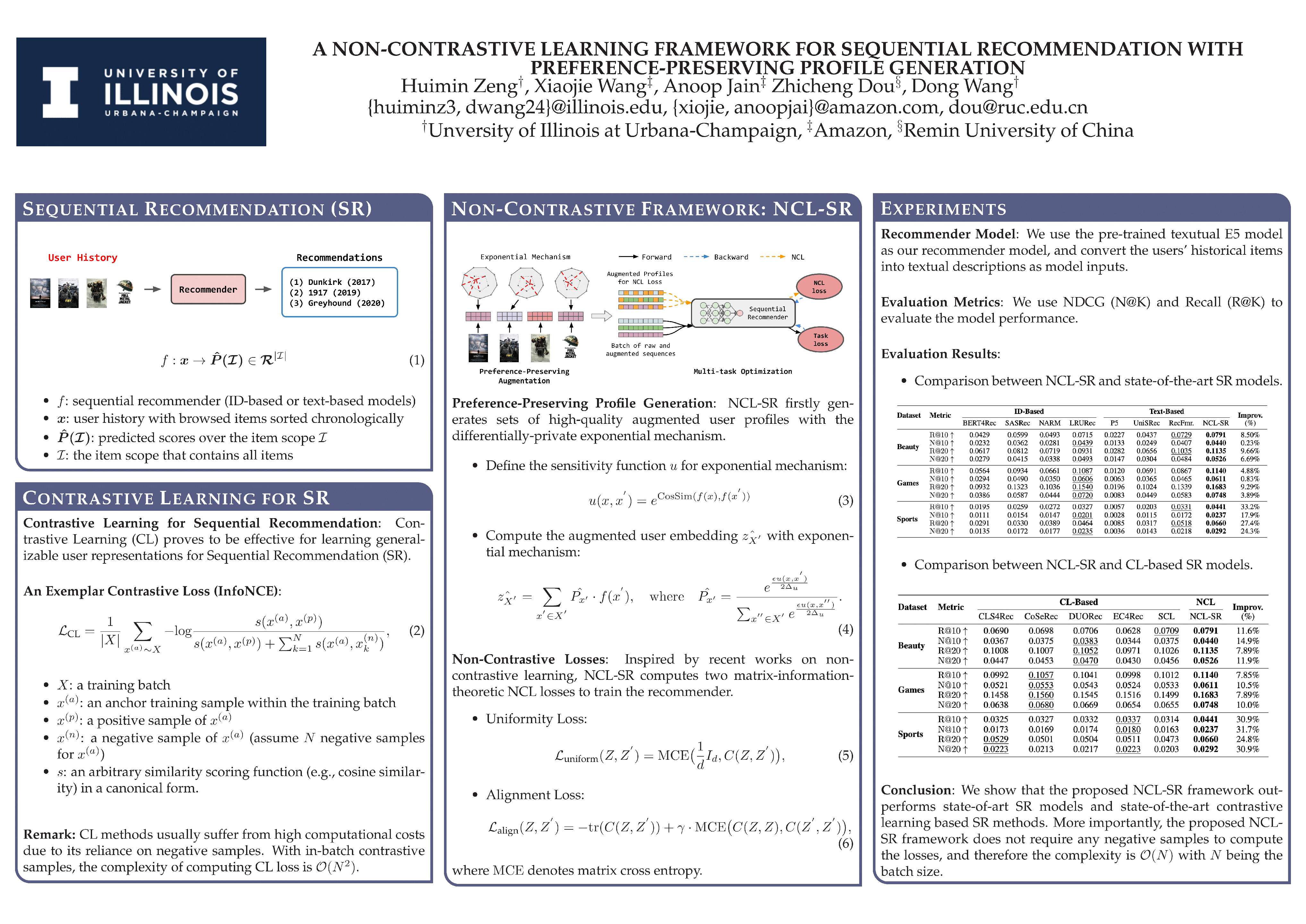 ICLR Poster A Non-Contrastive Learning Framework for Sequential Recommendation with Preference ...